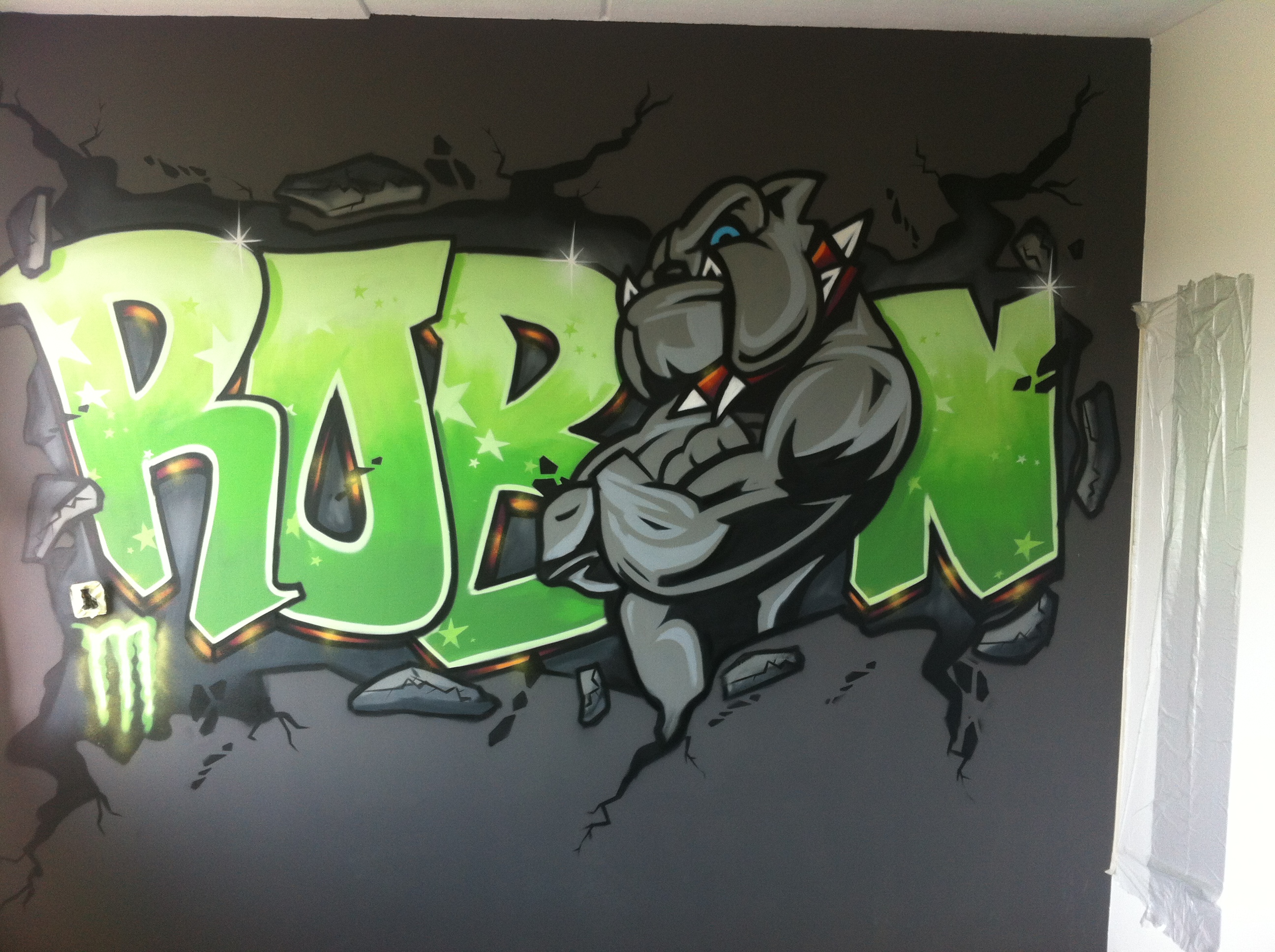 Portfolio - Kinderkamer GraffitiKinderkamer Graffiti